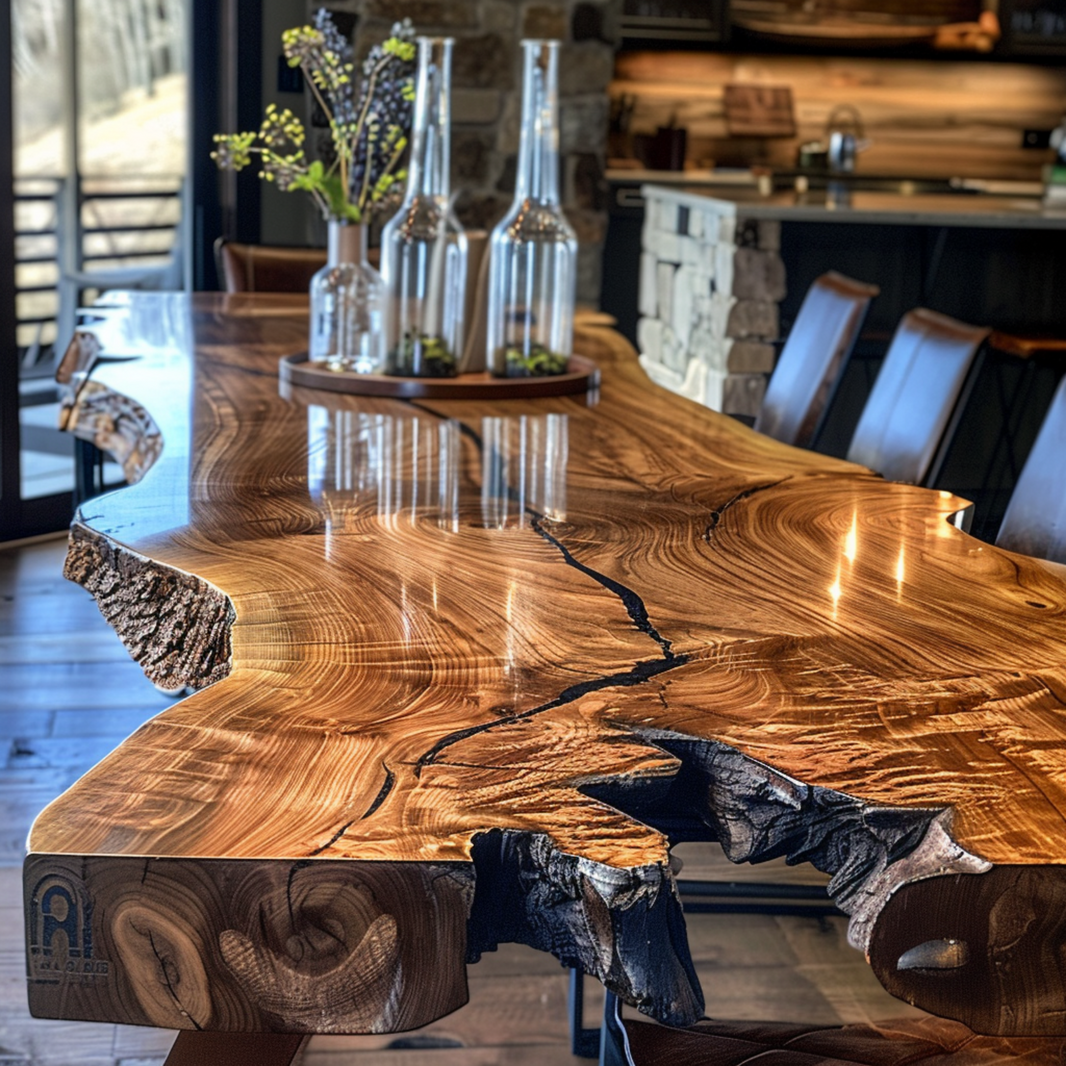 Epoxy River Table & Live Edge Tables for Home & Office by Epoxy Rivers